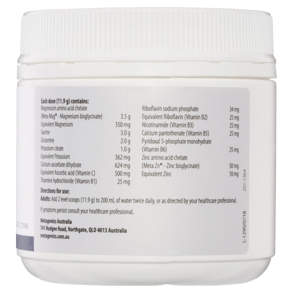 Metagenics CalmX - KT Health & Wellness - Offers Osteopathy, Reformer ...